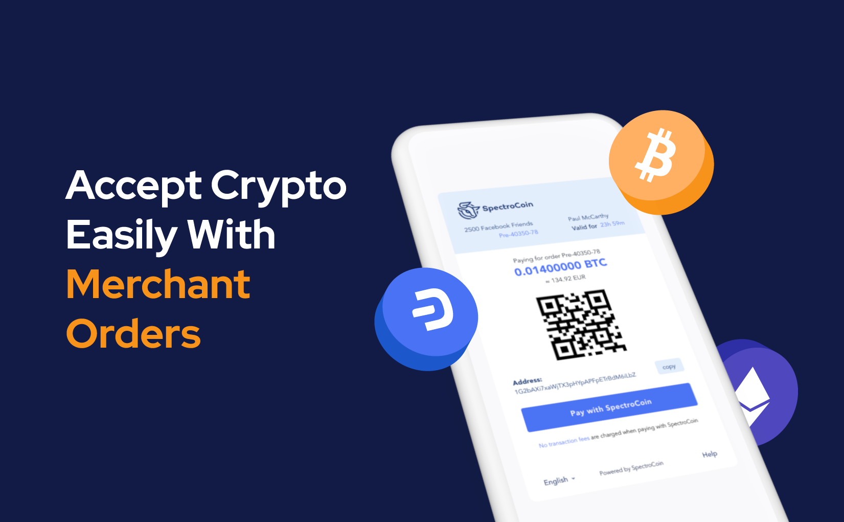 Accept Crypto Payments Easily With Merchant Orders | SpectroCoin Blog